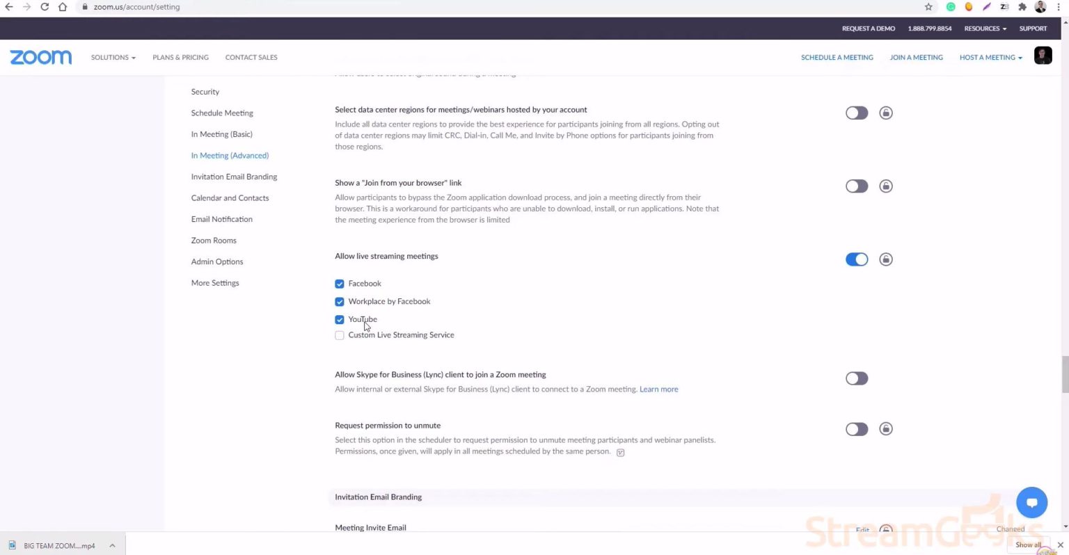 How to live stream with Zoom - StreamGeeks