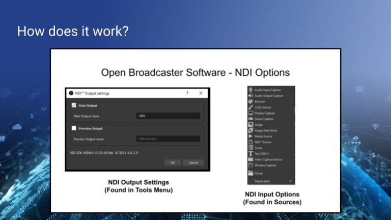 Using NDI with OBS - StreamGeeks