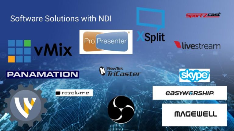 Popular NDI Software and Hardware - StreamGeeks